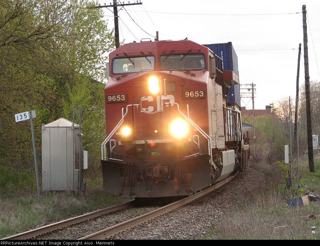 CP 9653 at Cobourg.